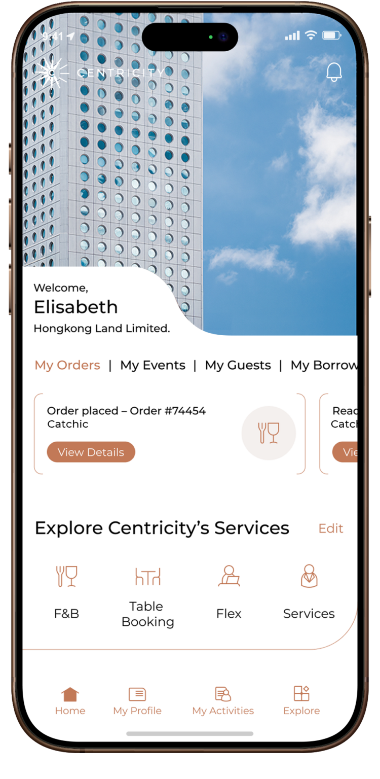 Designed For Hongkong Land Customers - Centricity